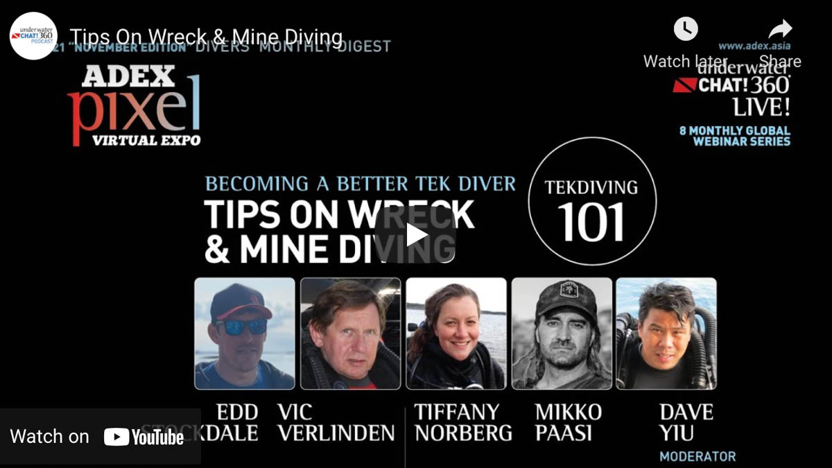VIDEO: Tekdiving 101 Becoming a Better Tek Diver - Tips on Wreck and ...