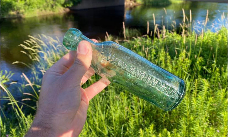Maritime History Bottle Find by Saltwater Sean - The Scuba News