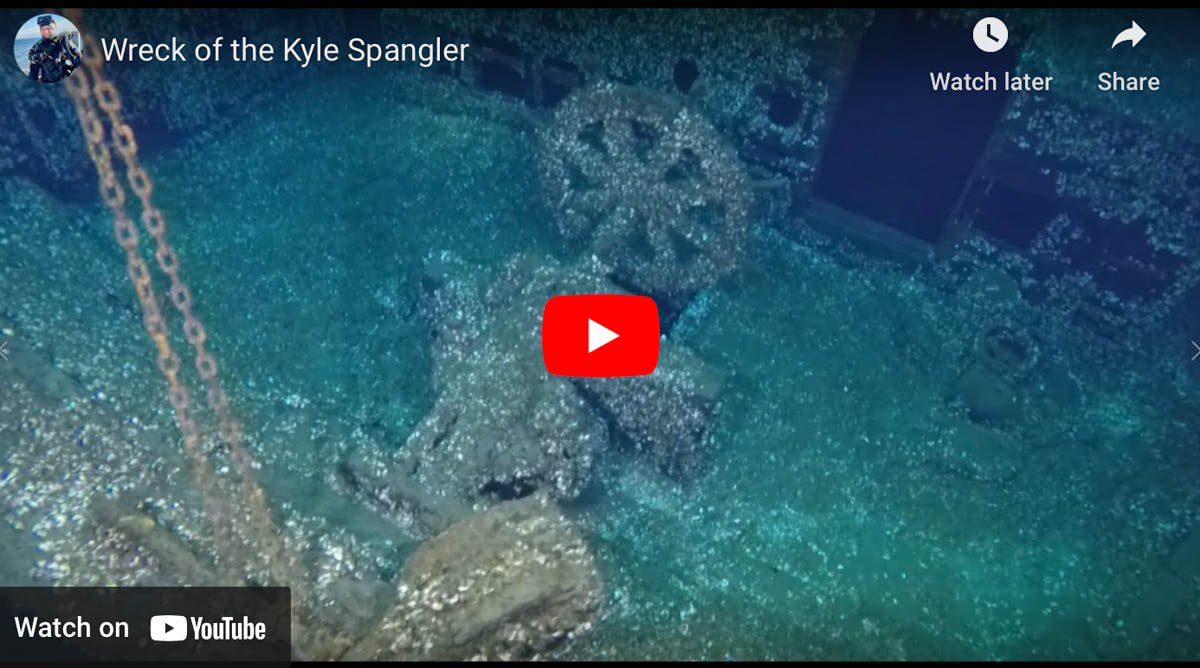 Wreck of the Kyle Spangler - The Scuba News
