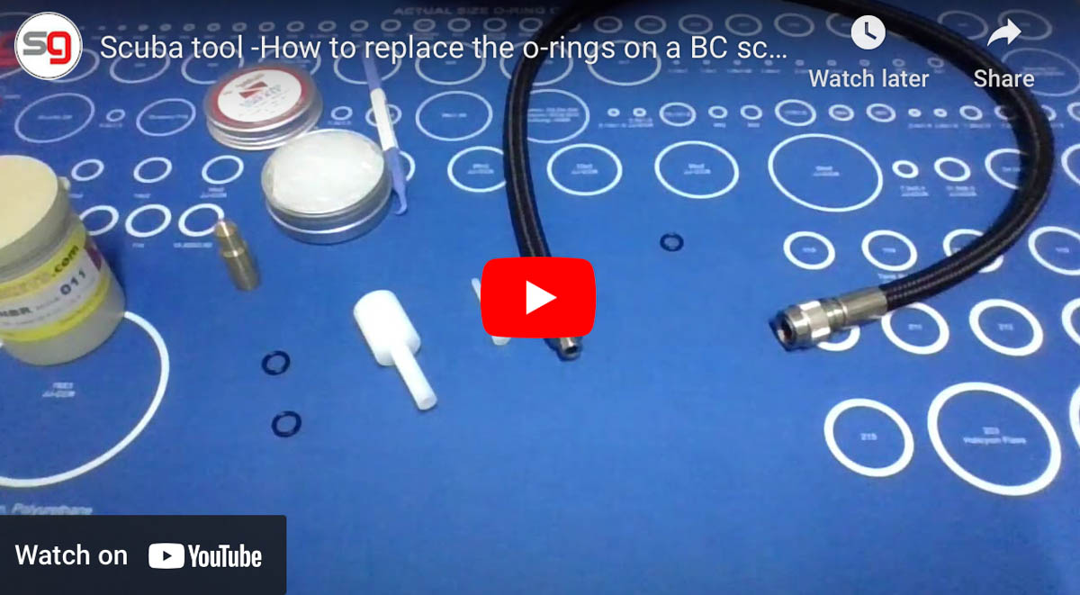 How To Replace The O-Ring on a BCD Inflator Hose - The Scuba News