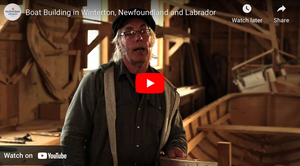 Boat Building in Winterton, Newfoundland and Labrador - The Scuba News