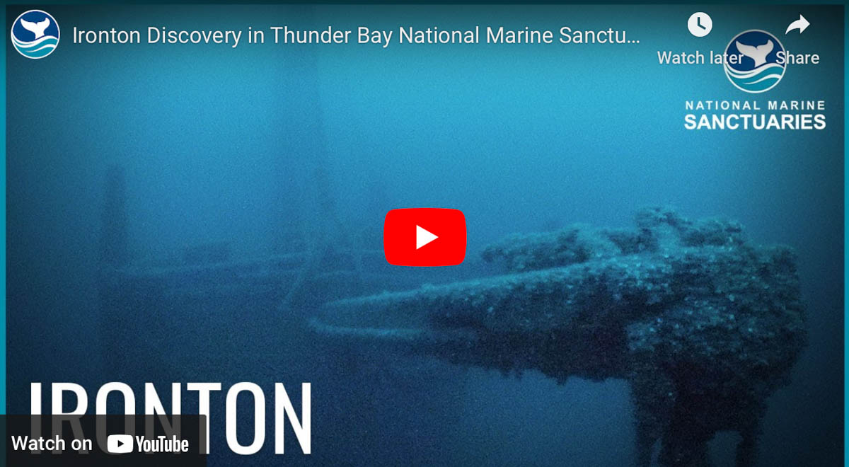 Discovery of the Ironton - The Scuba News