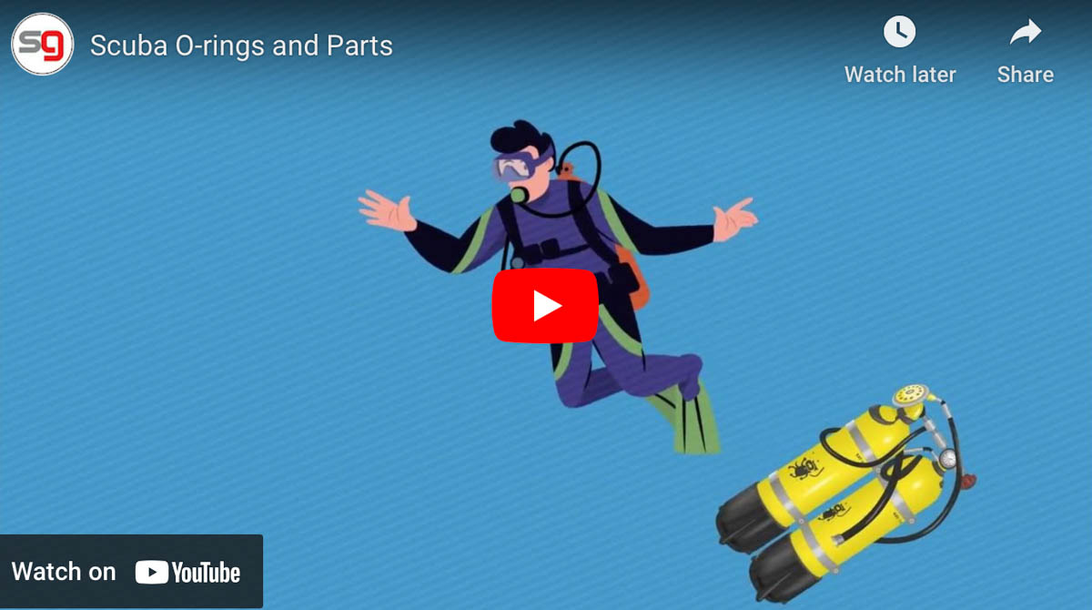 Learn More About The O-Rings And Parts Available from Scubagaskets - The Scuba News
