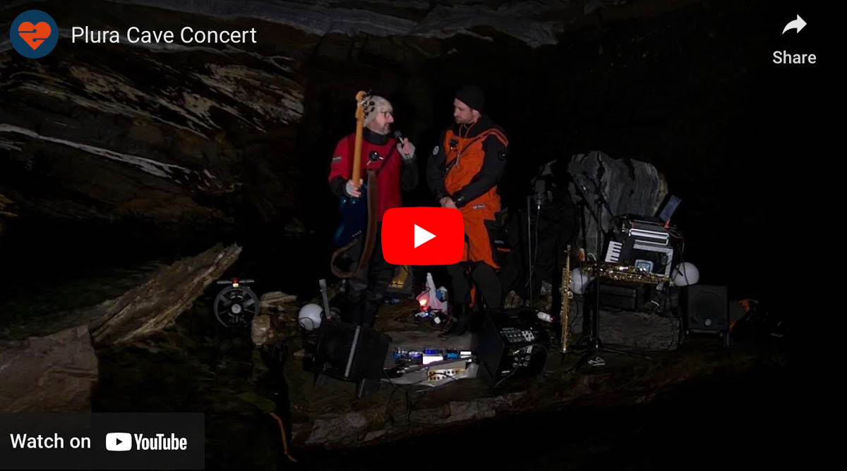 Watch The Amazing Plura Cave Concert - The Scuba News