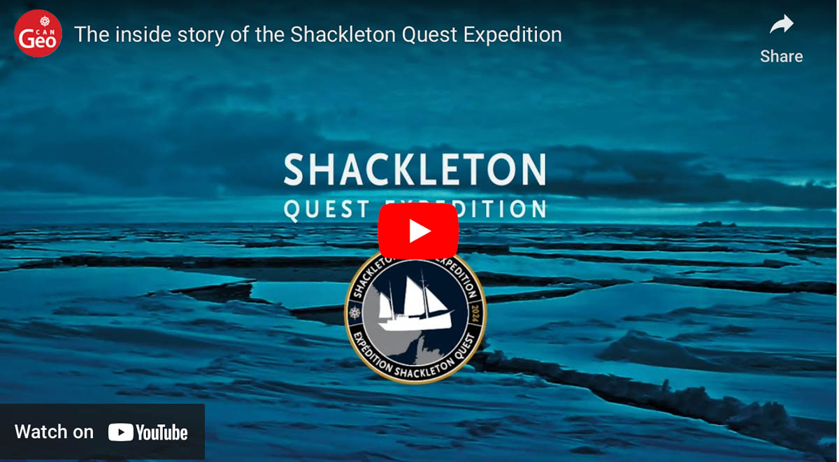The Inside Story of the Shackleton Quest Expedition - The Scuba News Canada