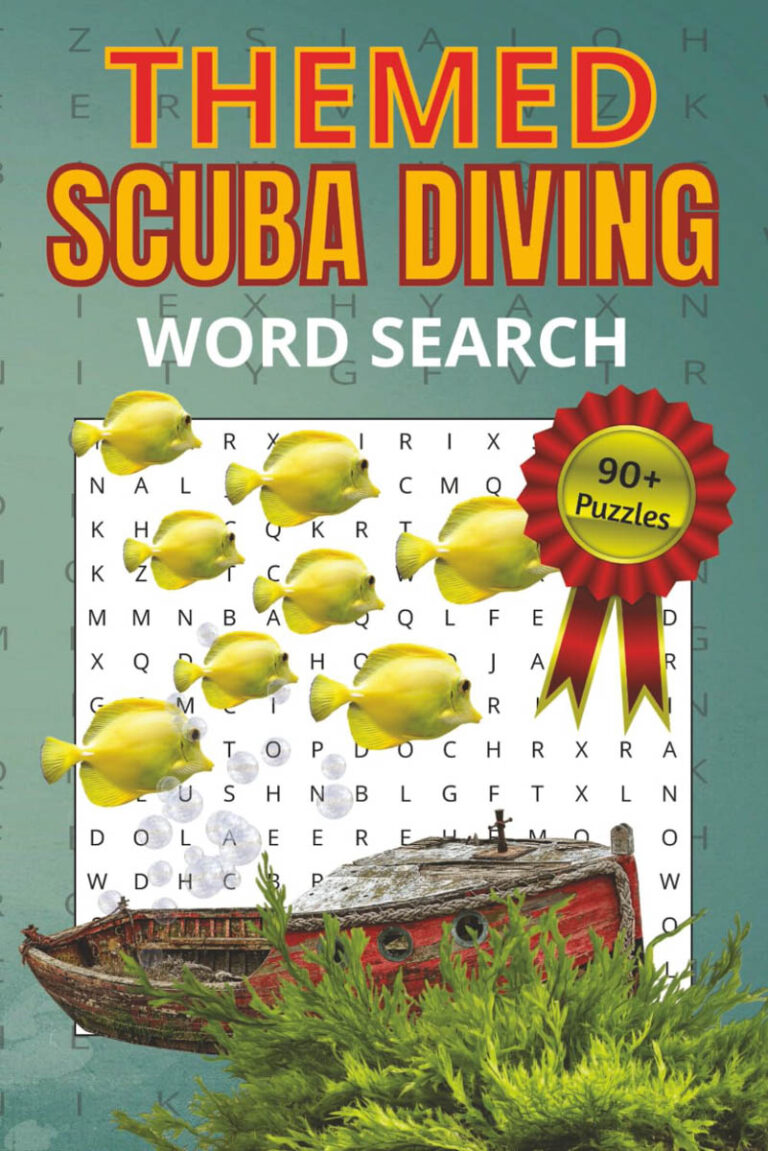 Themed Scuba Diving Word Search Puzzle - The Scuba News